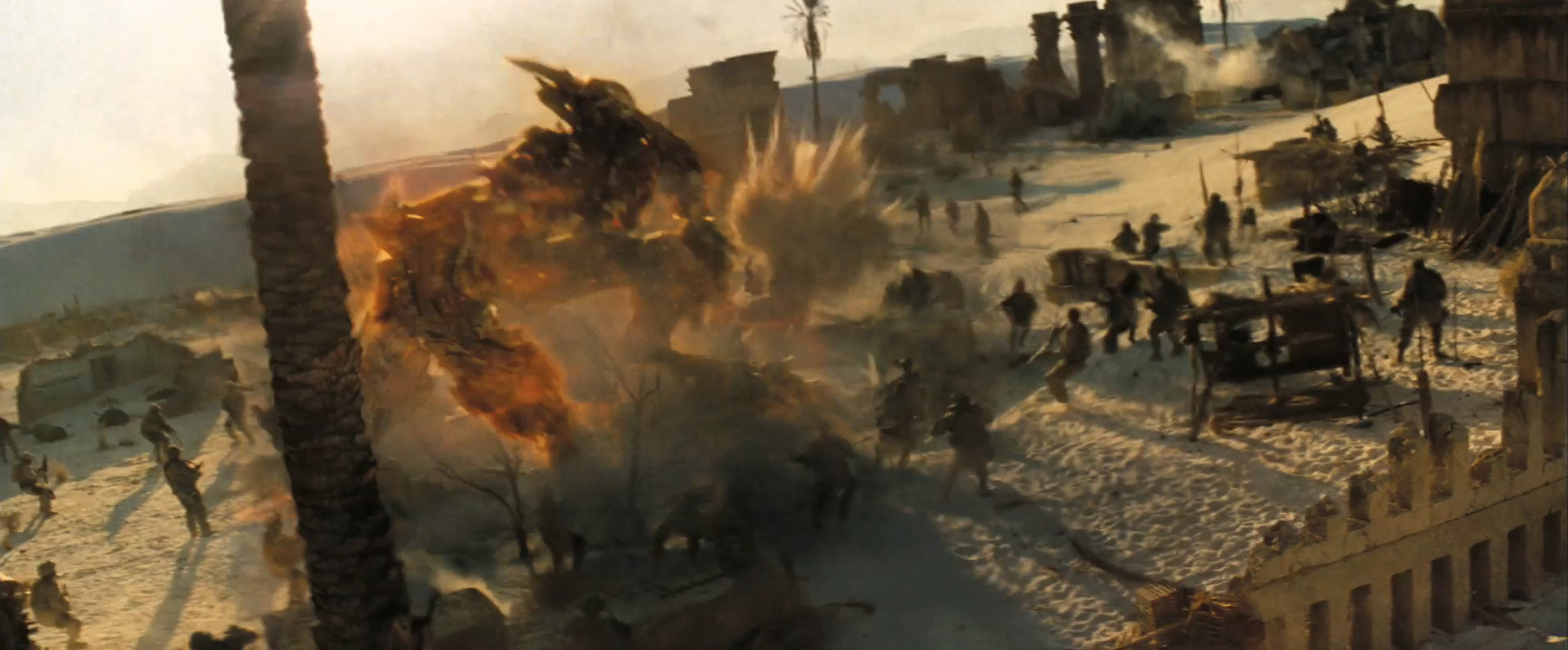 Transformers 3 - High Resolution Trailer #2 Screenshots, The Fallen & Arcee